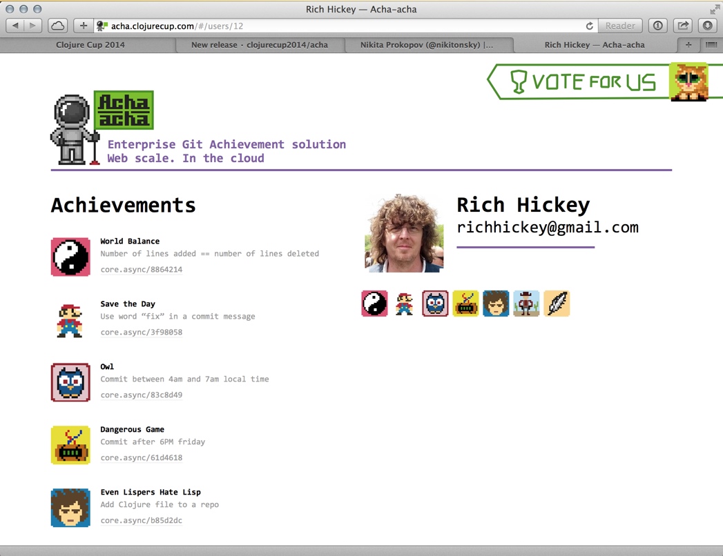 Another powered-by-DataScript example @ tonsky.me