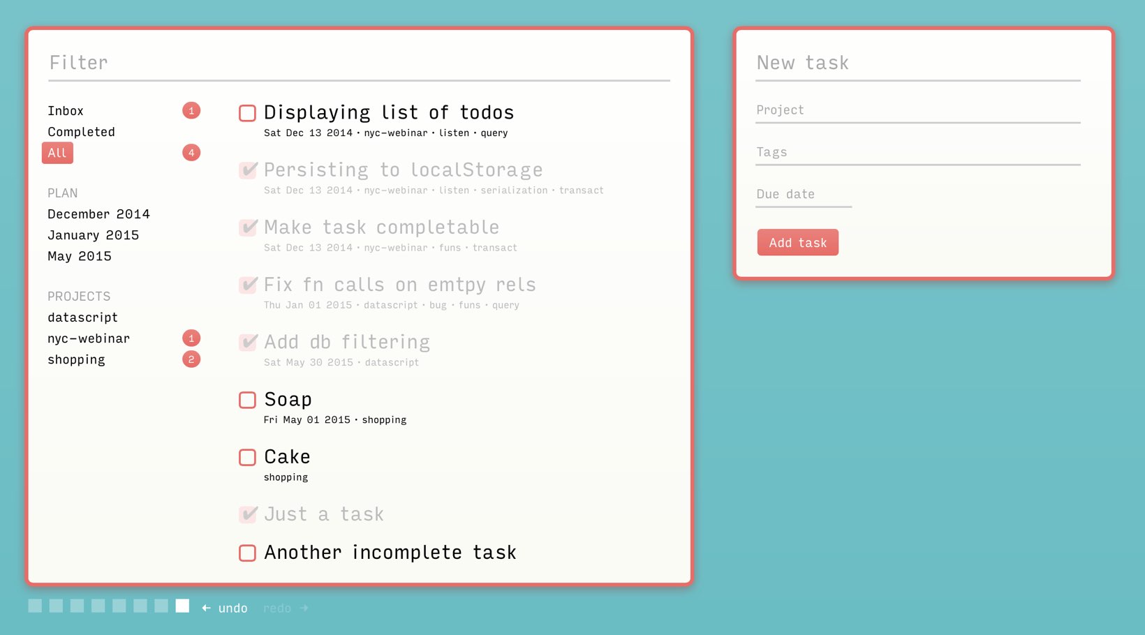 Couple of DataScript resources @ tonsky.me