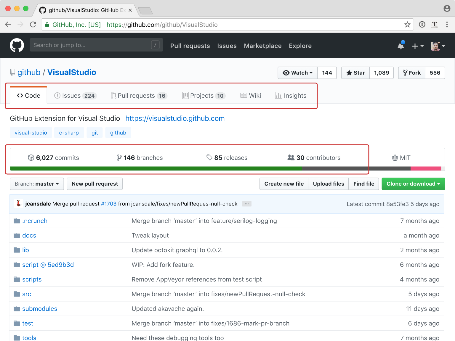 Redesigning Github repository page @ tonsky.me