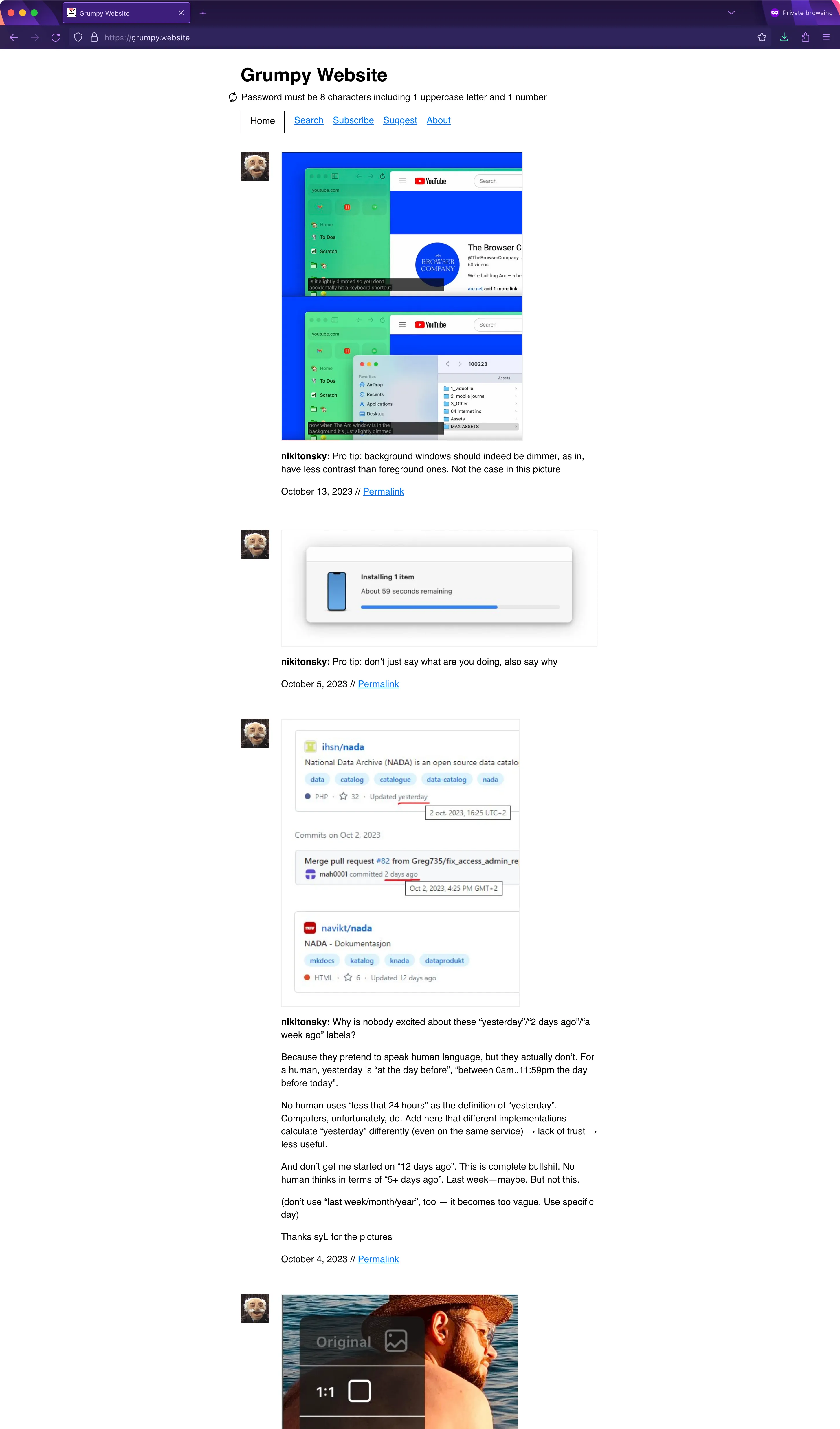 Projects @ tonsky.me